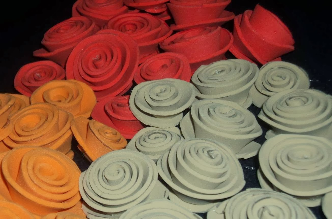Tutorial de Artesanías: Rosas de papel o foami