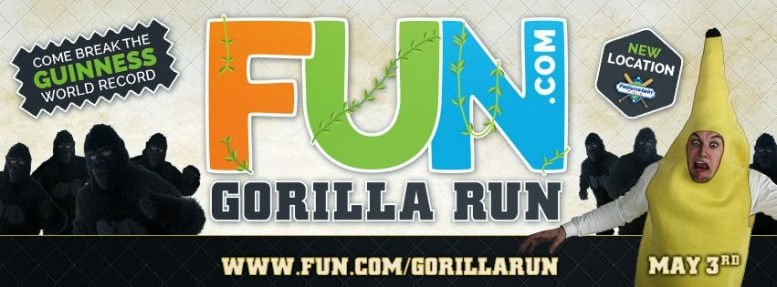 Save Green Being Green: Fitness Friday: Fun.com Gorilla Run