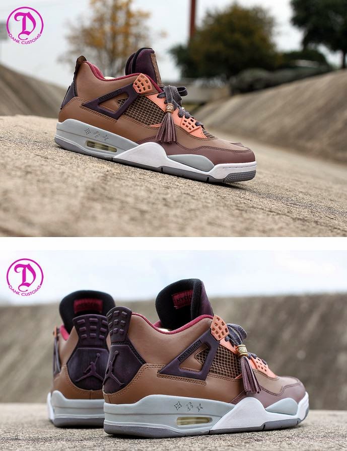 Jordan 4 Louis Vuitton Custom | semashow.com