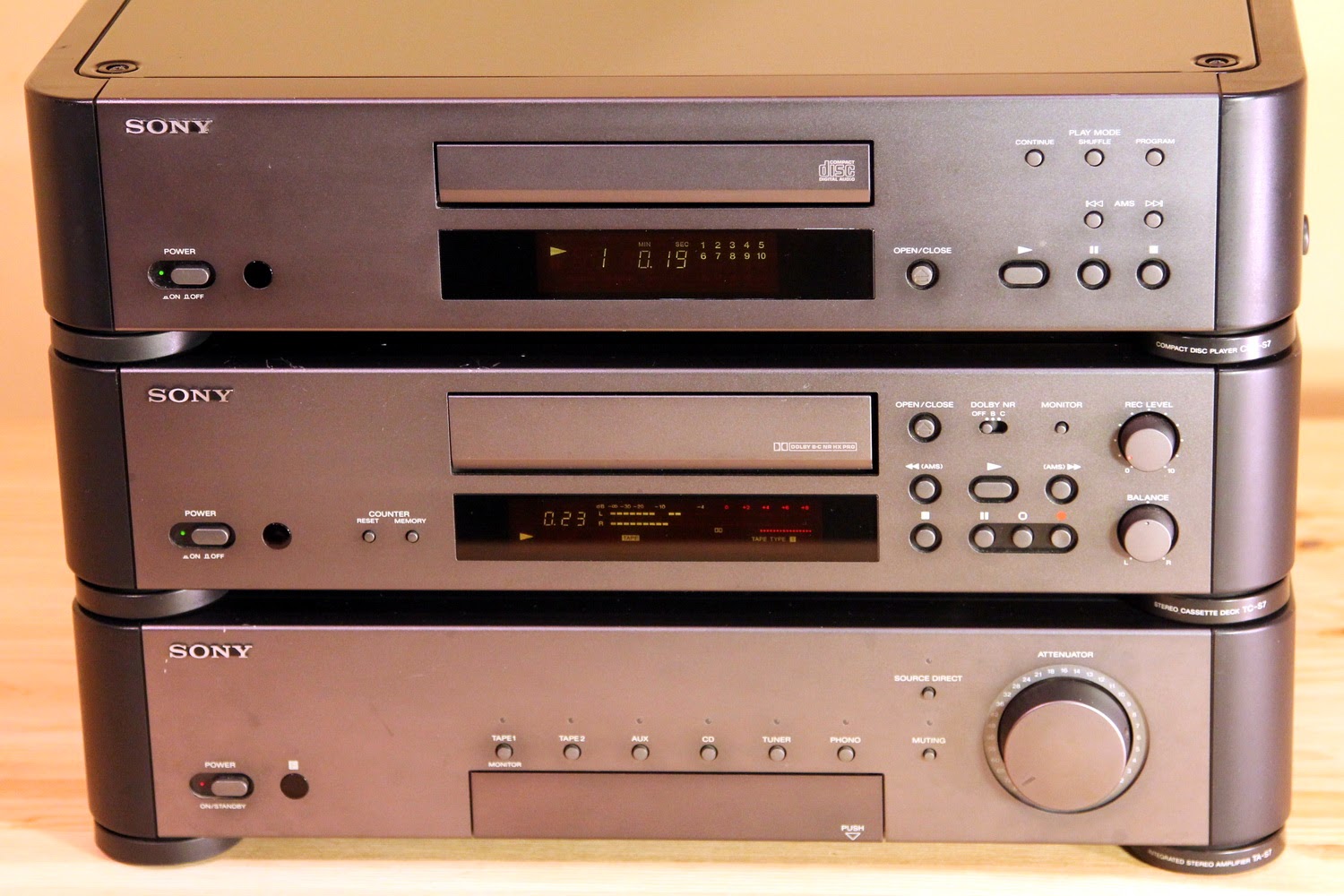 Sony S7 Scenario - 3-х компонентный Hi-Fi комплект в Московском ...