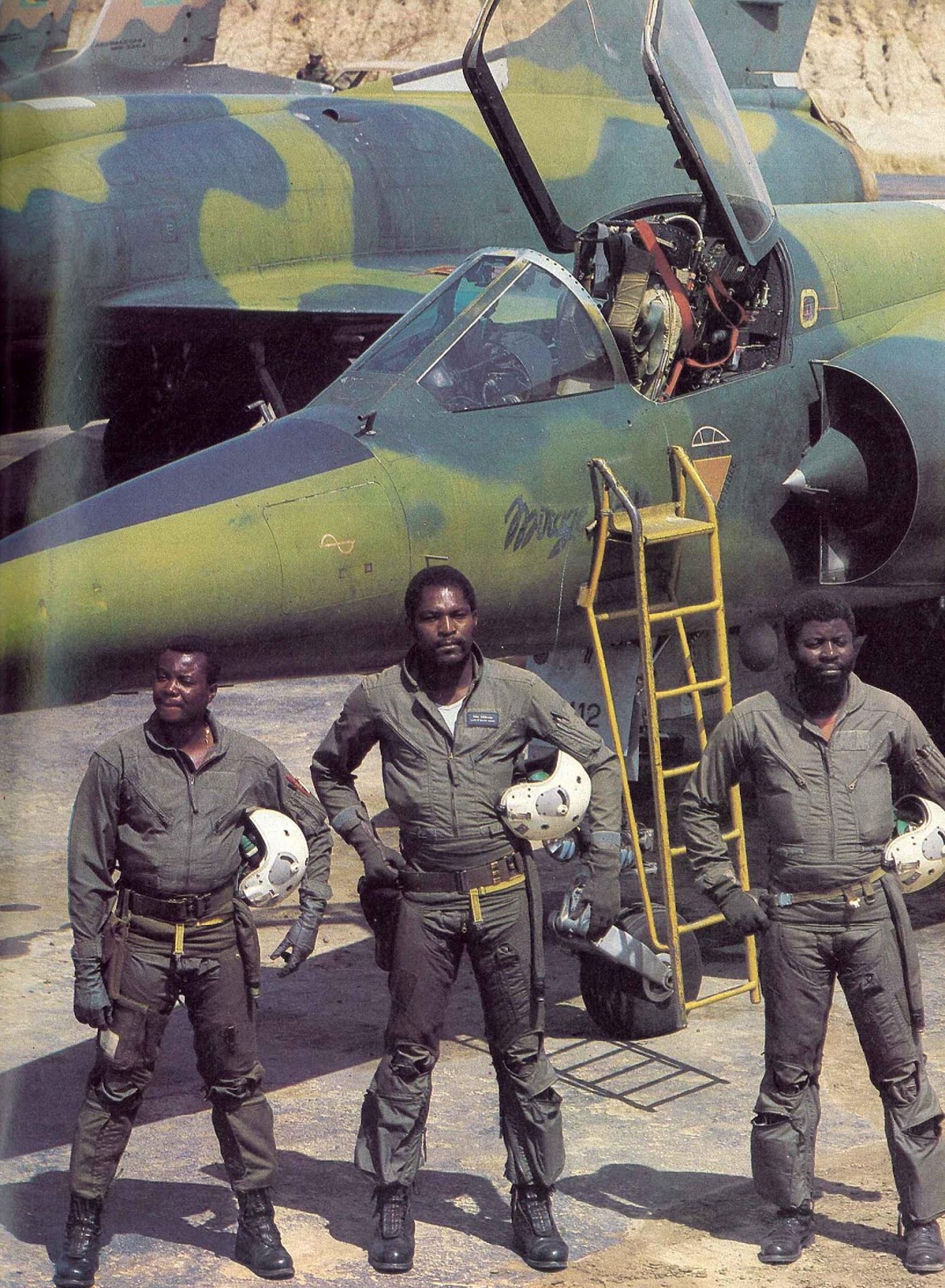 AeroHisto - Aviation History: One of the first African Mirage 5 pilots ...