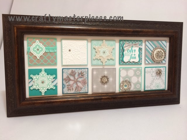 Crafty Masterpieces: Winter Insert for Frame!