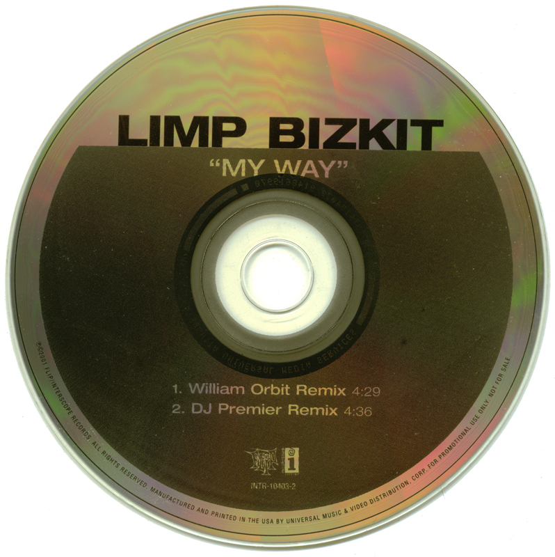 Promo, Import, Retail CD Singles & Albums: Limp Bizkit - My Way ...
