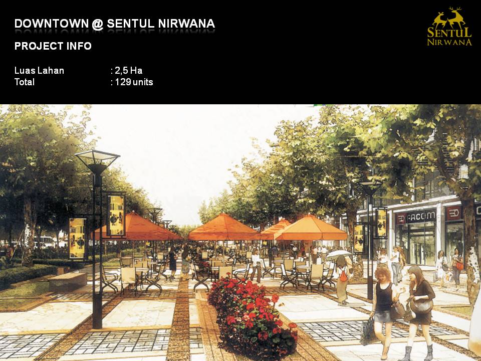 Sentul Nirwana: COMMERCIAL AREA