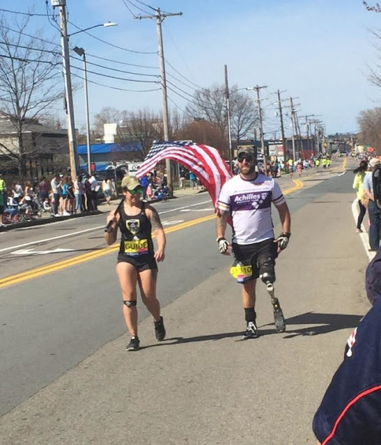 This Veteran With One Leg Finished The Boston Marathon With A Moving ...