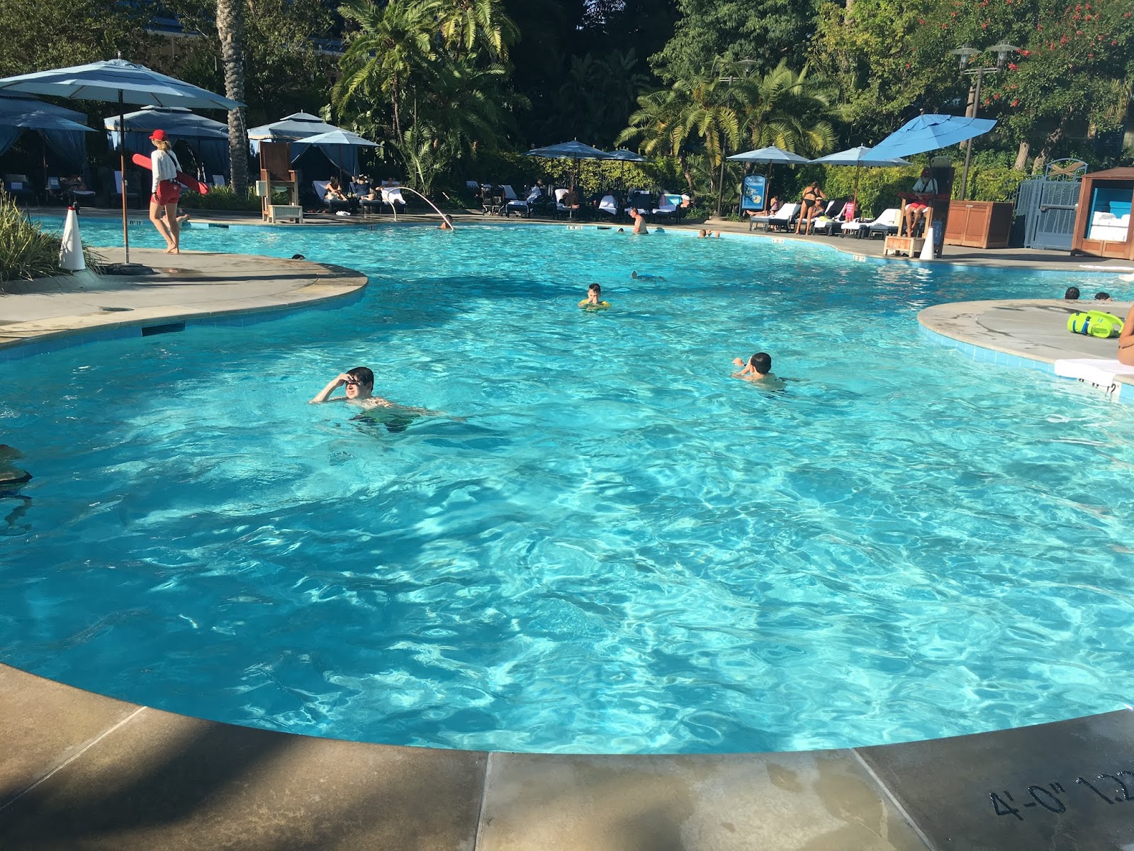 Disneyland Hotel Pool Complex