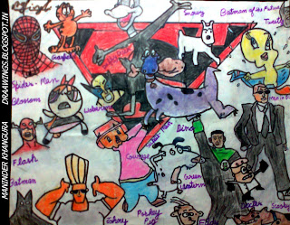 Some drawings of Cartoon Network Characters - My Sketchbook | allidraw ...