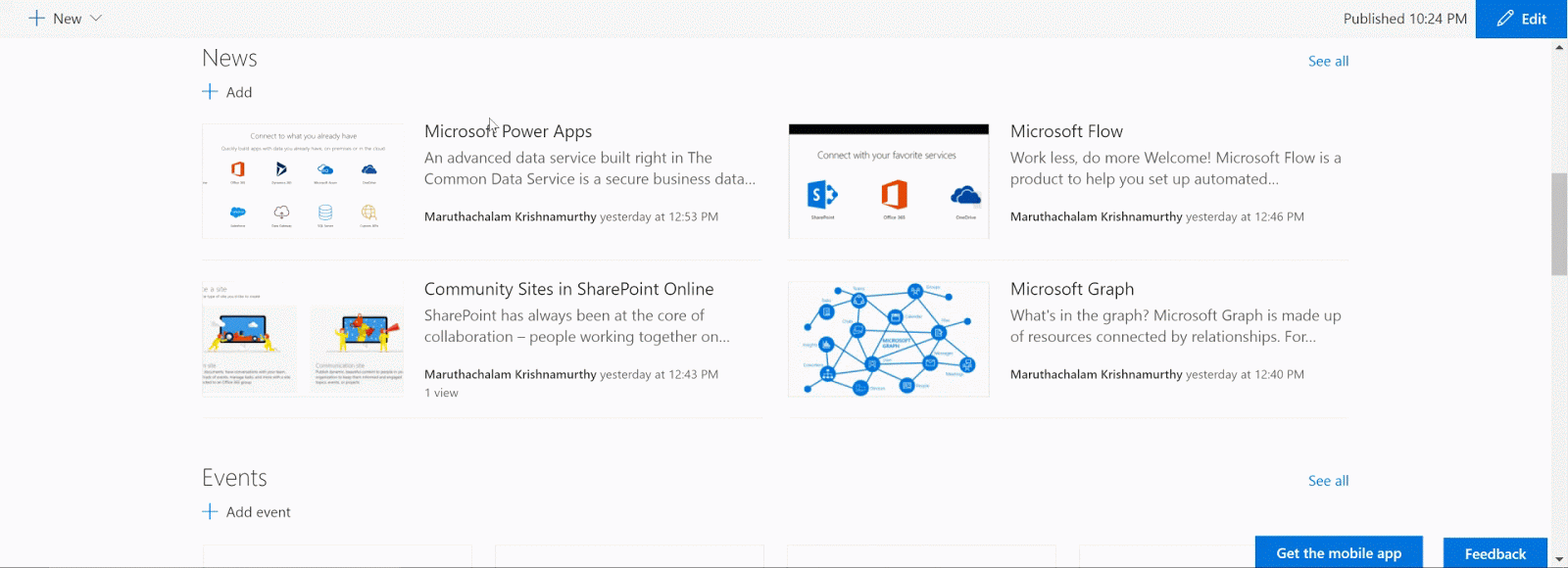 Communication Sites in SharePoint Online ~ Explore Microsoft 365
