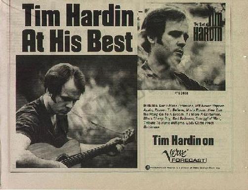Eight Miles Higher: TIM HARDIN: THE REAL BEAUTIFUL LOSER