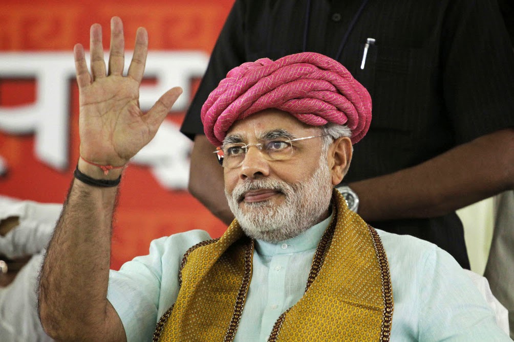 Modi Modified... A Look at different styles of Pagdi for Modi during ...