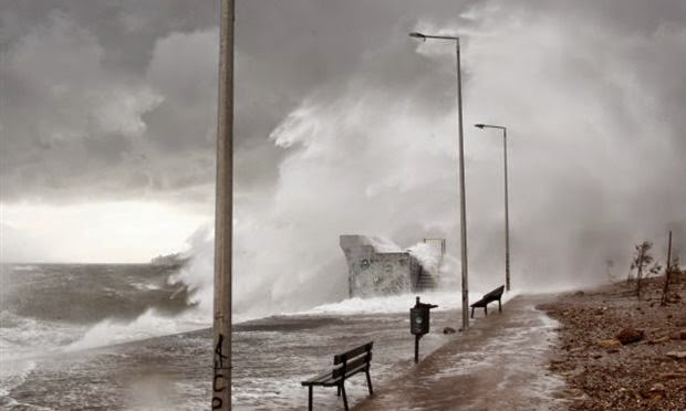 Unprecedented Storms Sweep Across Greece Again! ~ HellasFrappe