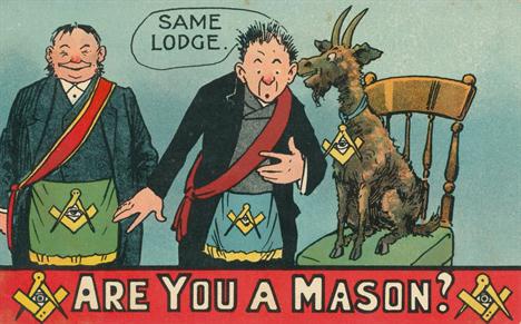 Freemasonry - in the press and under the hammer.: Cartoon fun