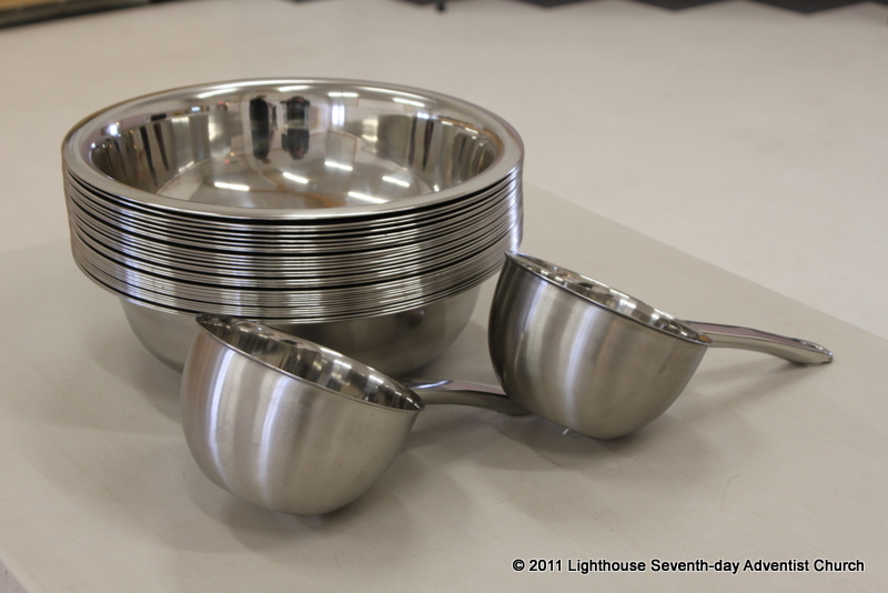 Lighthouse 7th Day Adventist Church in GP, Alberta: Communion: Foot ...