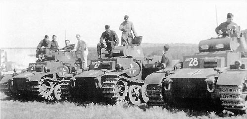 Guerra abierta: Unidades equipadas con PzKpfw I Ausf F
