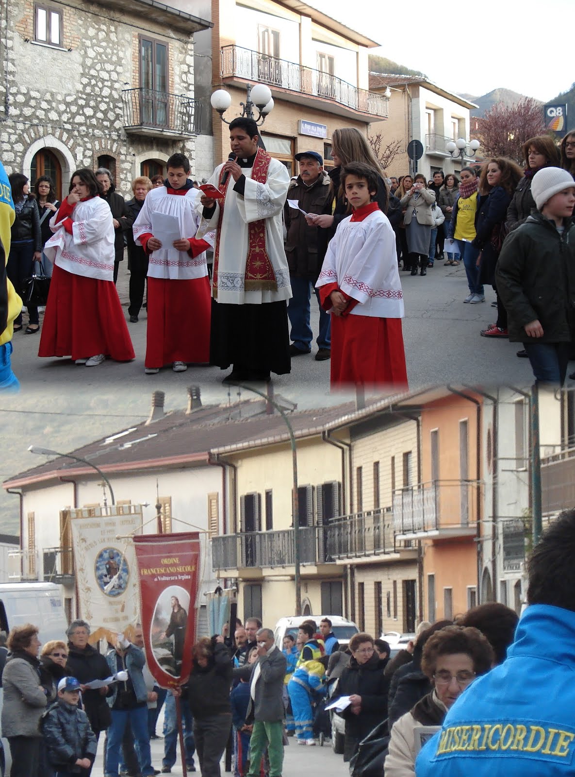 Volturara Irpina Notiziario della Comunità: ALTRI MOMENTI DELLA PROCESSIONE