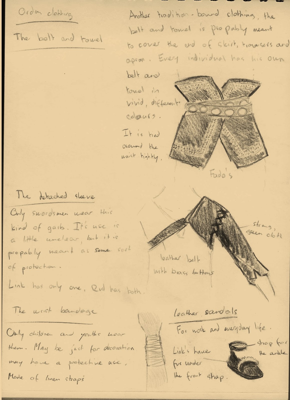 DragonRing Twilight Princess Novel: Sketchbook