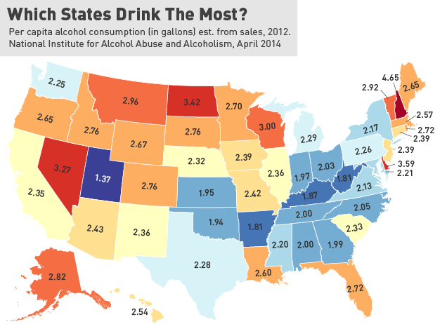 Goon's World: North Dakota third drunkest state in the US