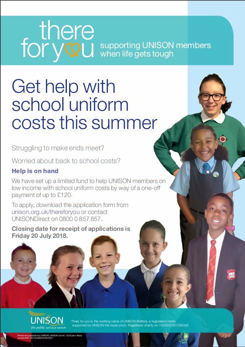 John's Labour blog: UNISON "there for you" helping out our low paid ...