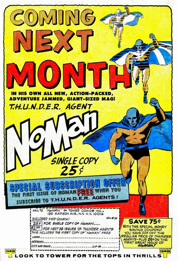 BEACH BUM COMICS : THE MOST FEARED T.H.U.N.D.E.R. AGENT OF THEM ALL ...