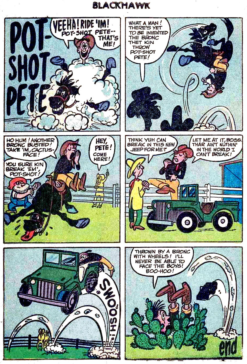 Pappy's Golden Age Comics Blogzine: Number 1899: Pot-shot Pete by Kurtzman
