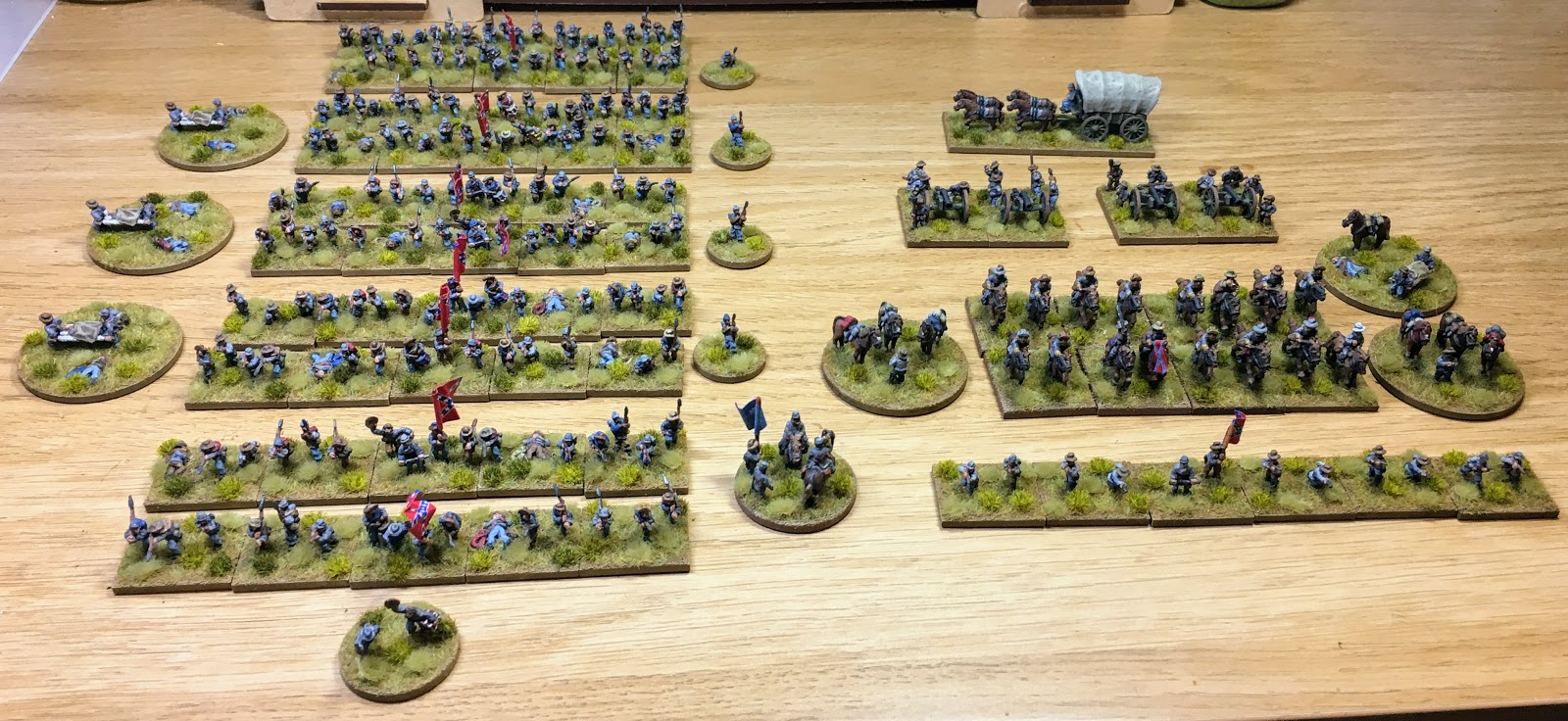 Mad Tin Hatter!: Finished! - 10mm Pendraken Confederate American Civil ...