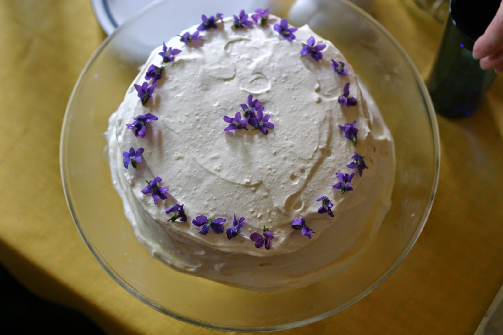 Thrift at Home: And Violets on the Cake