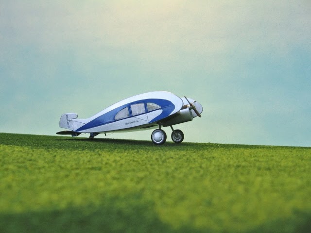 Wings of Intent: Scratch-built 1/72 Horton Wingless Prototype-1950