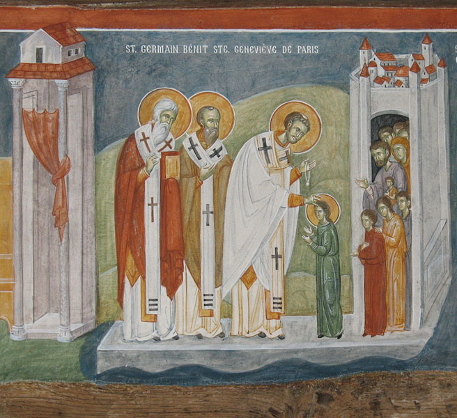 ORTHODOX CHRISTIANITY THEN AND NOW: Saint Germanus, Bishop of Auxerre ...