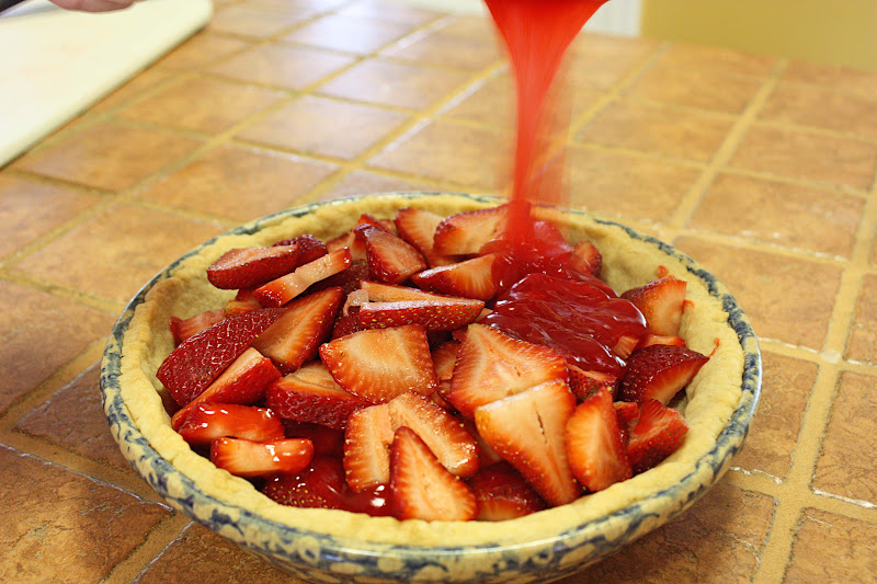 Just a Spoonful of: Strawberry Glaze Pie
