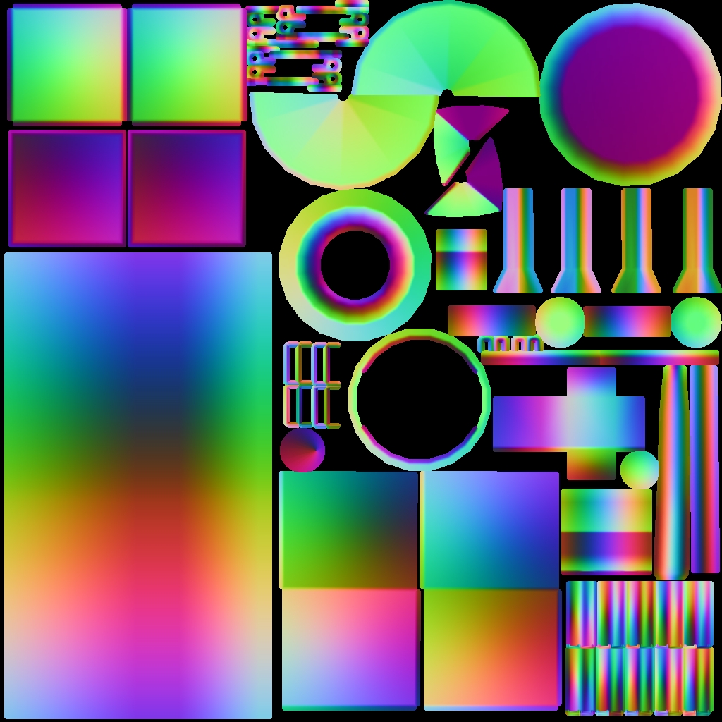 Phillip Coopers Work: Object to Tangent space Normal Maps