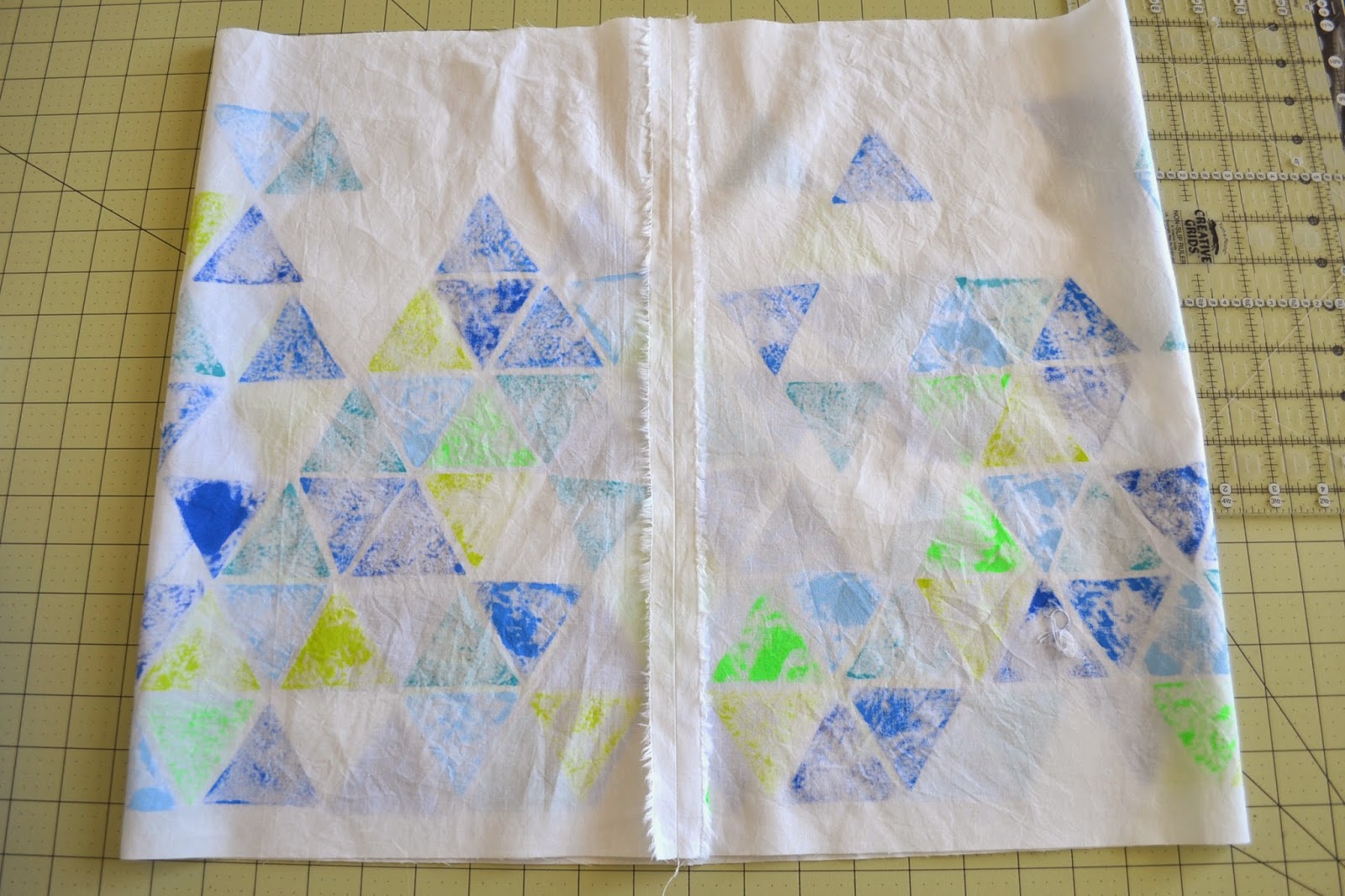 Tea Rose Home: Tutorial ~ Geometric Two Layered Skirt