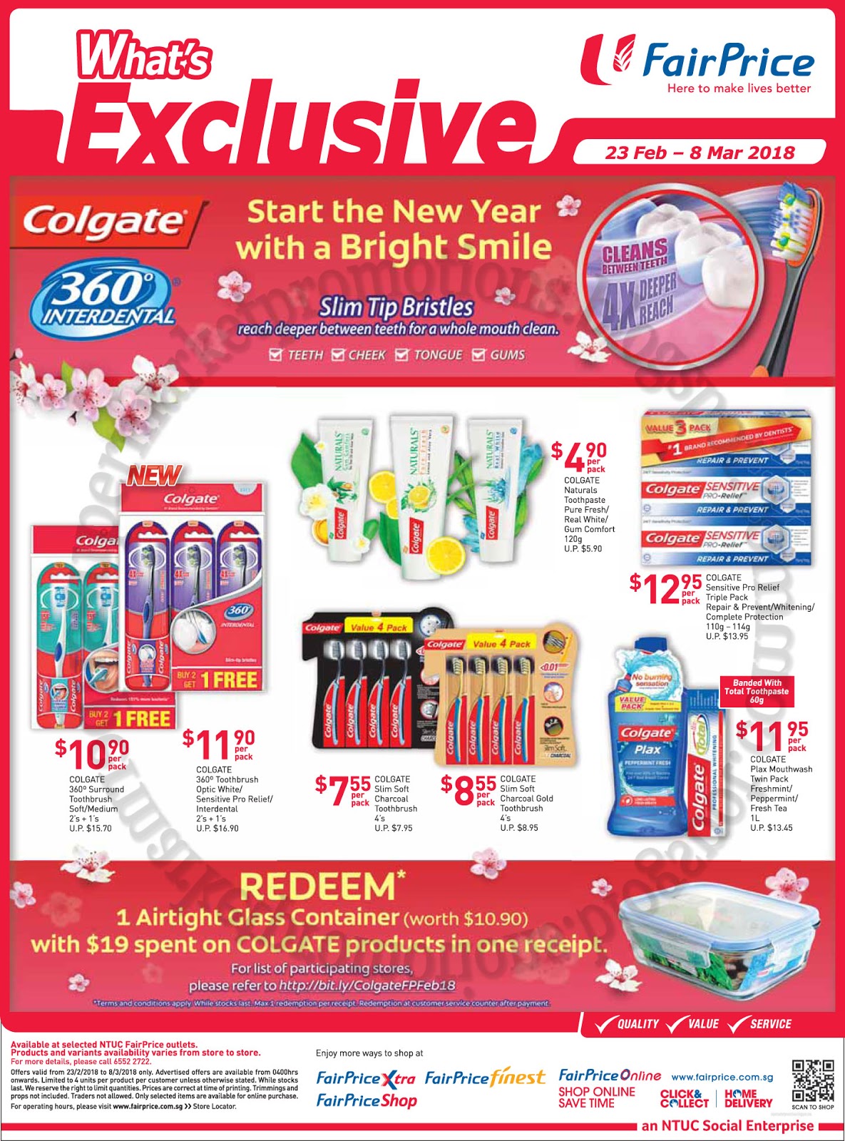 NTUC FairPrice Colgate Promotions 23 February - 08 March 2018 ...