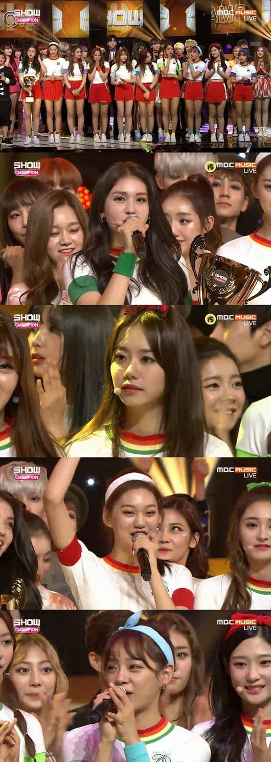 IOI wins #1 on 'Show Champion'