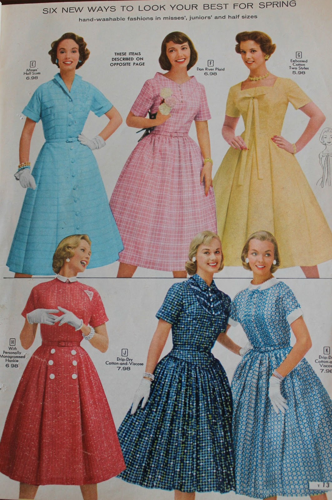 A Little Bit of Everything: Summer Fashions in 1958