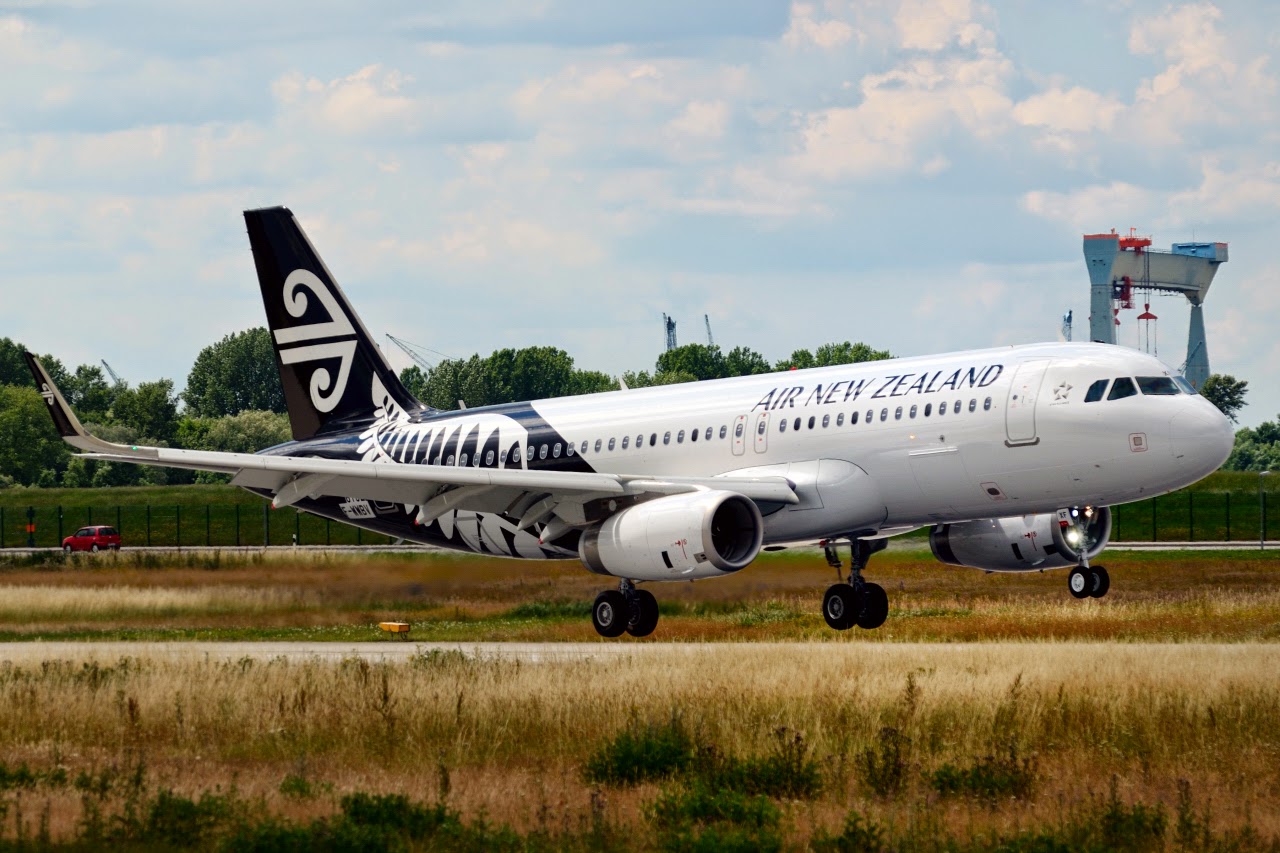 Airbus Hamburg Finkenwerder News: A320-232SL, Air New Zealand, ZK-OXF ...
