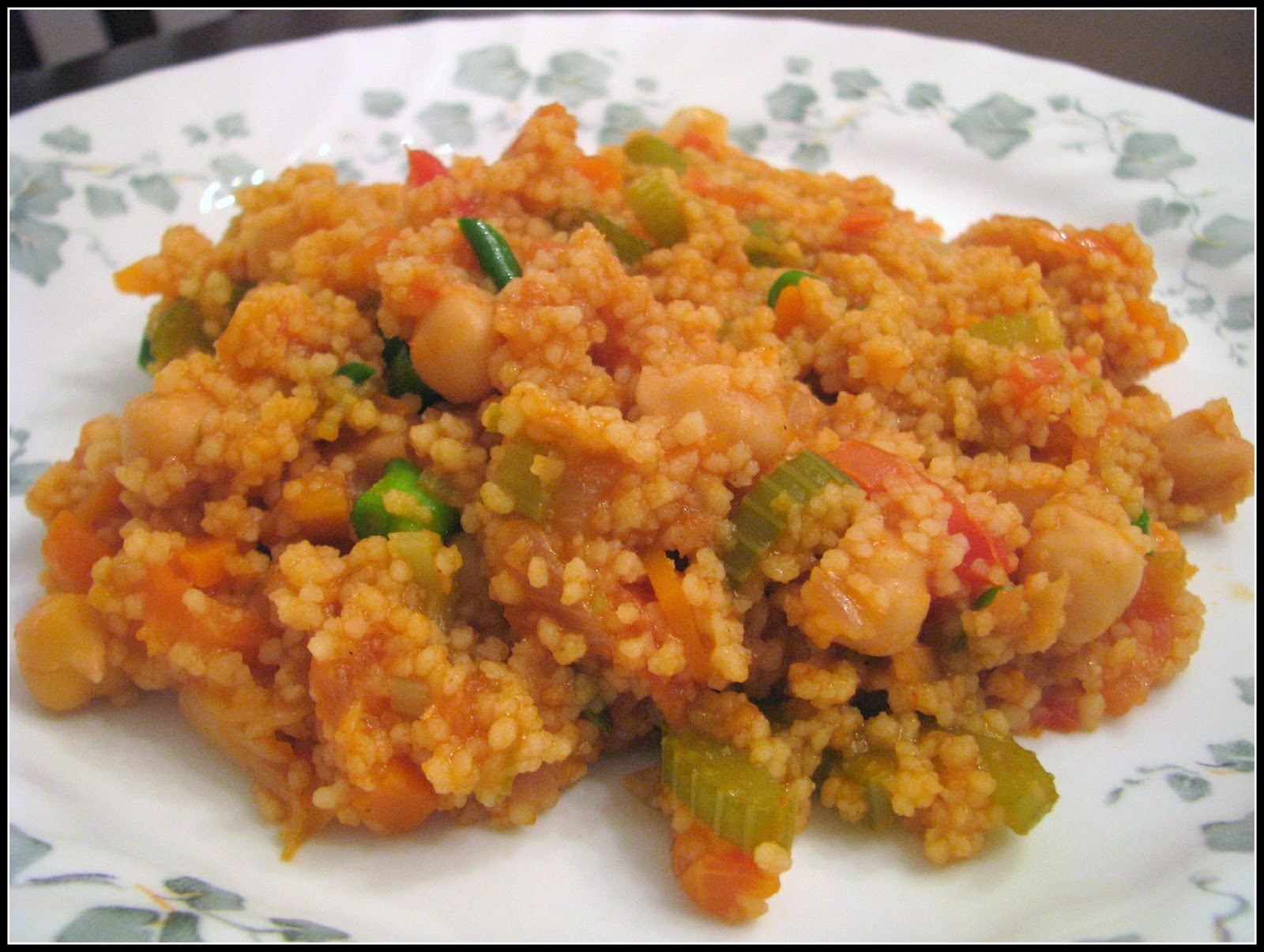 A Tribute to Cooking: Spicy Tomato Couscous