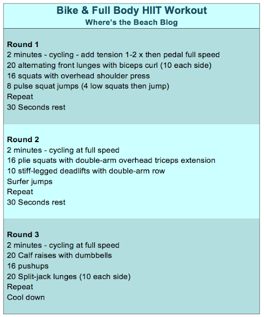 HIIT Bike & Full Body Workout