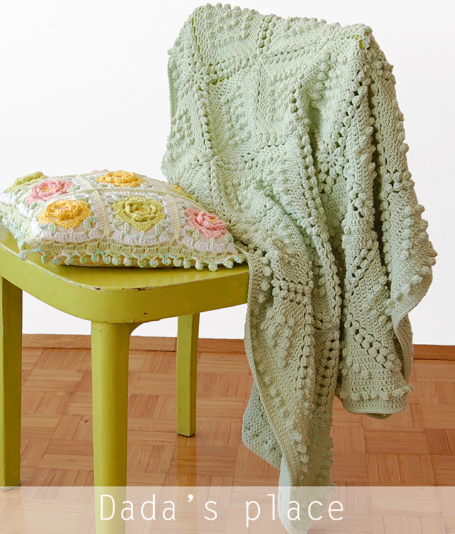 Vintage Style Crochet Blanket Pattern | Dada's place | Bloglovin’
