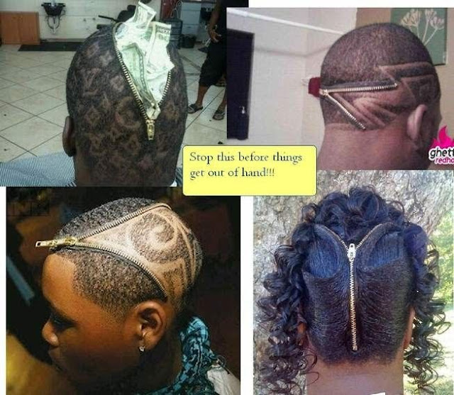 The Hair Hall of Fame: Hair Zippers