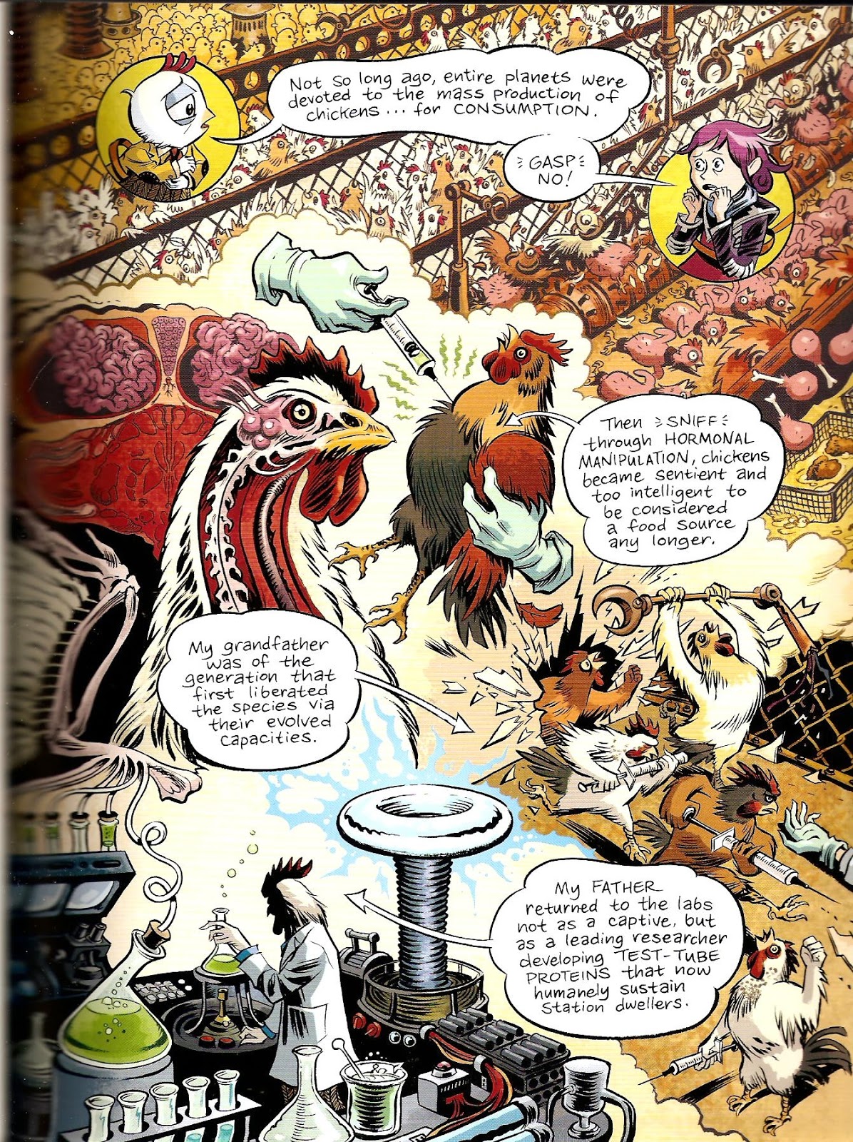 Sunday Comics Debt: Space Dumplings: Not Very Filling