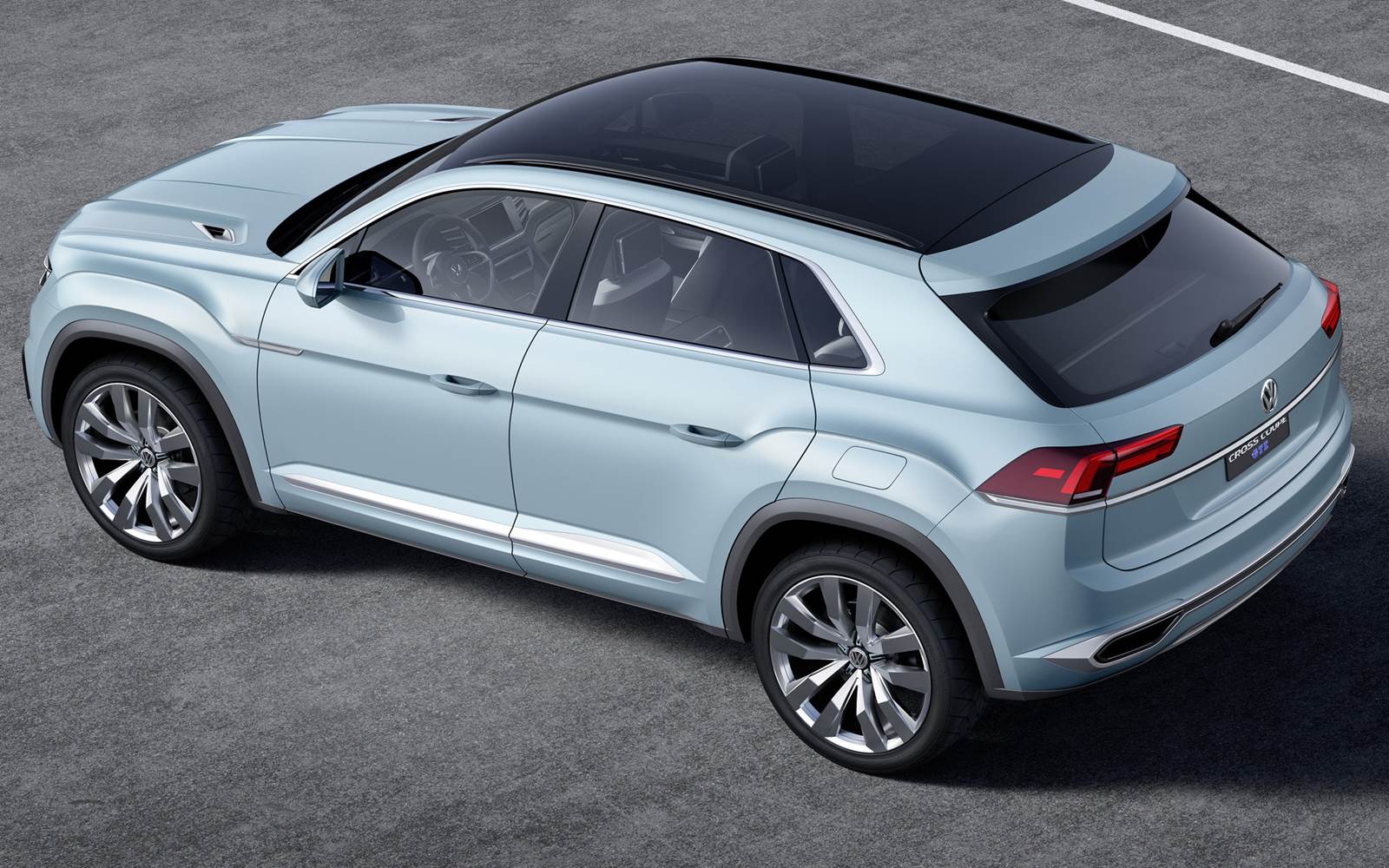 Volkswagen Cross Coupé GTE antecipa linhas do Golf SUV | CAR.BLOG.BR
