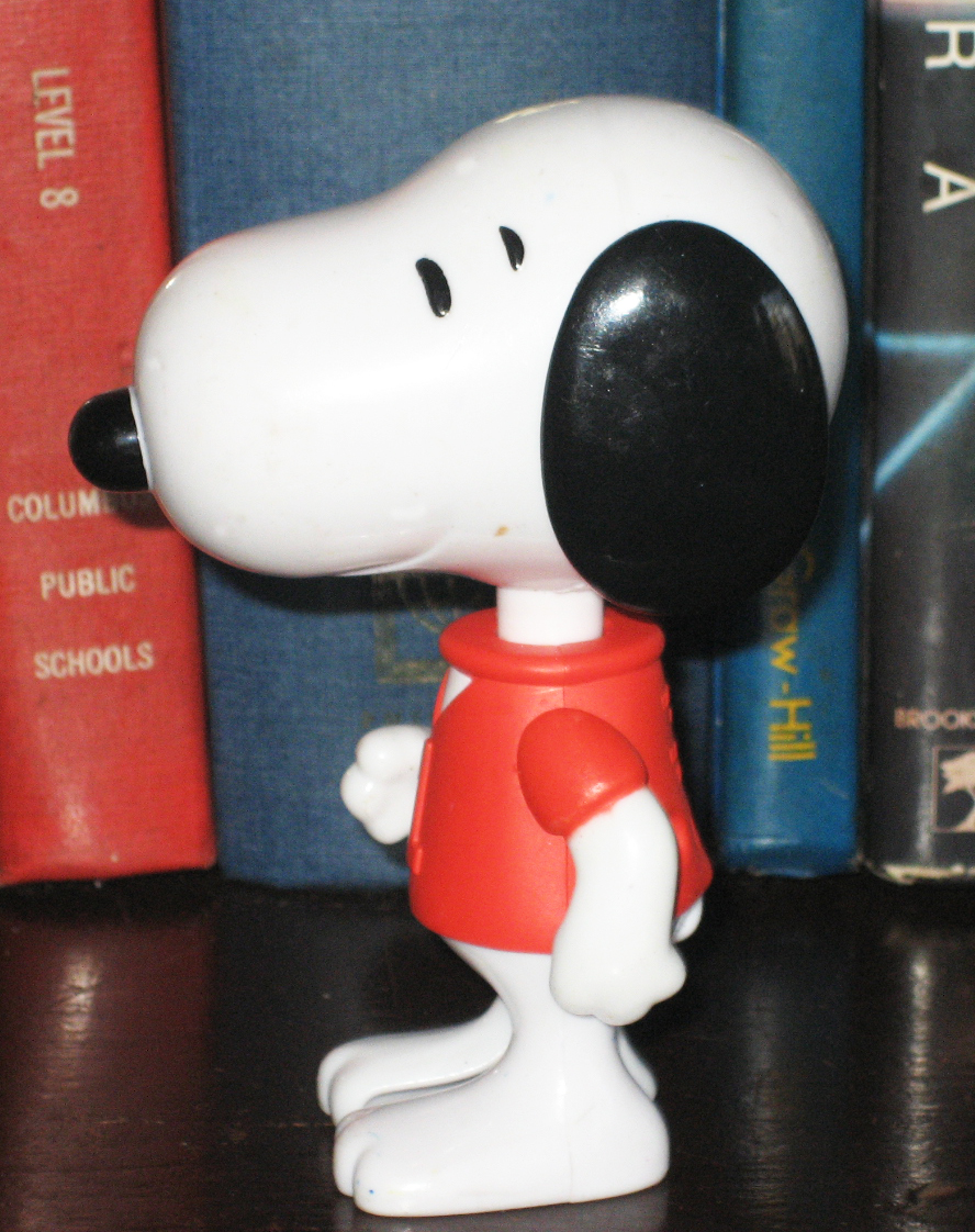 Percy's Fast Food Toy Stories : BK - Snoppy Number 1 - Peanuts