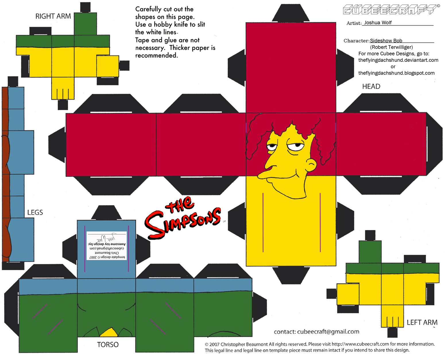 De cubeecraft y algo más: Cubeecraft de Los Simpsons