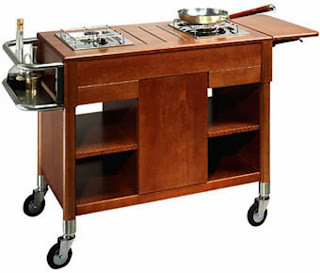 world of cuisines: Gueridon service