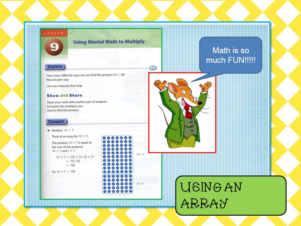 Ms Rashid: Number Sense - Multiplication Strategies