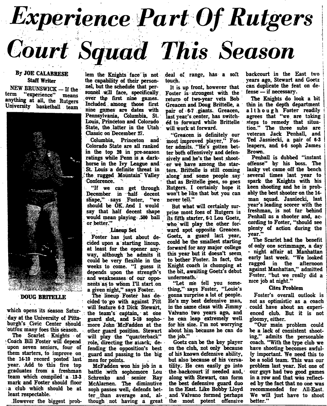 The Bells Must Ring - A Rutgers Basketball History Blog: Preview of the ...