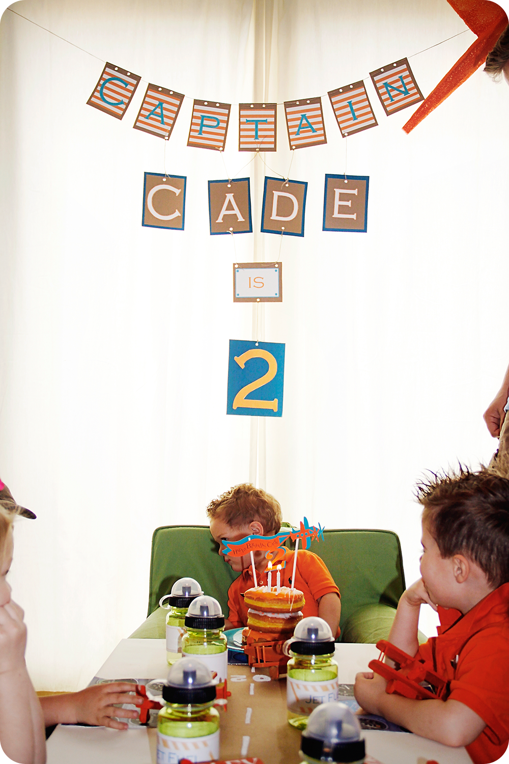 The Luigs: Cade Airways Birthday Party