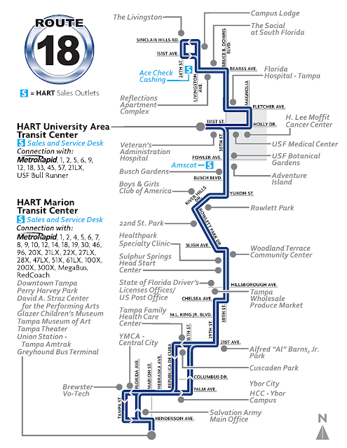 In Transit - The Official HART Transit Blog: Route of the Week: Route 18