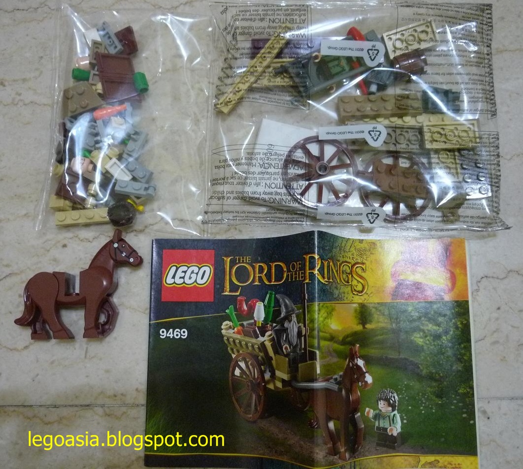 Lego Asia: Lego Lord of the Rings 9469 Gandalf Arrives Review