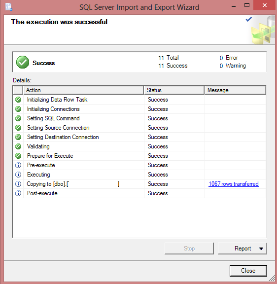 SQL Something: Mini Post: Error 0xc02020a1: Data conversion failed. The data conversion for ...